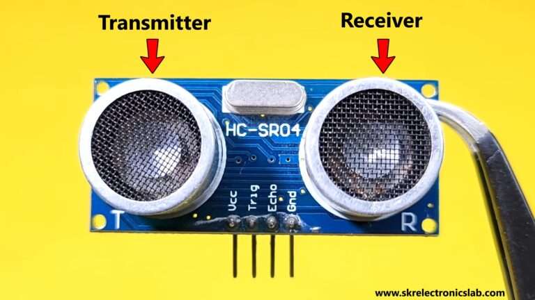 How To Make A Distance Measuring Device Using Arduino And Ultrasonic Sensor Skr Electronics Lab