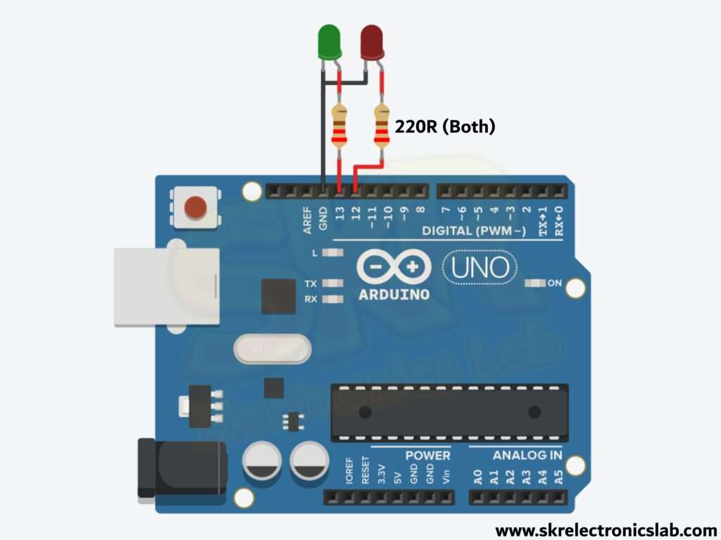 Controlling Led Through Face Detection By Open Cv Python Skr Electronics Lab 2821